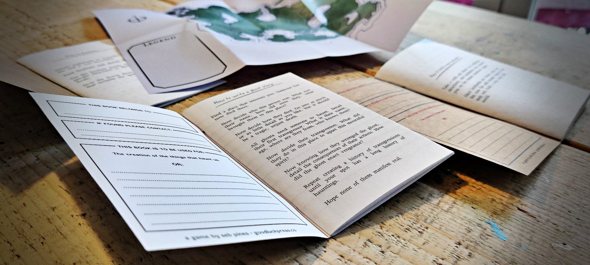 Strollplaying Field Notes Zine Pack - Beyond Cataclysm