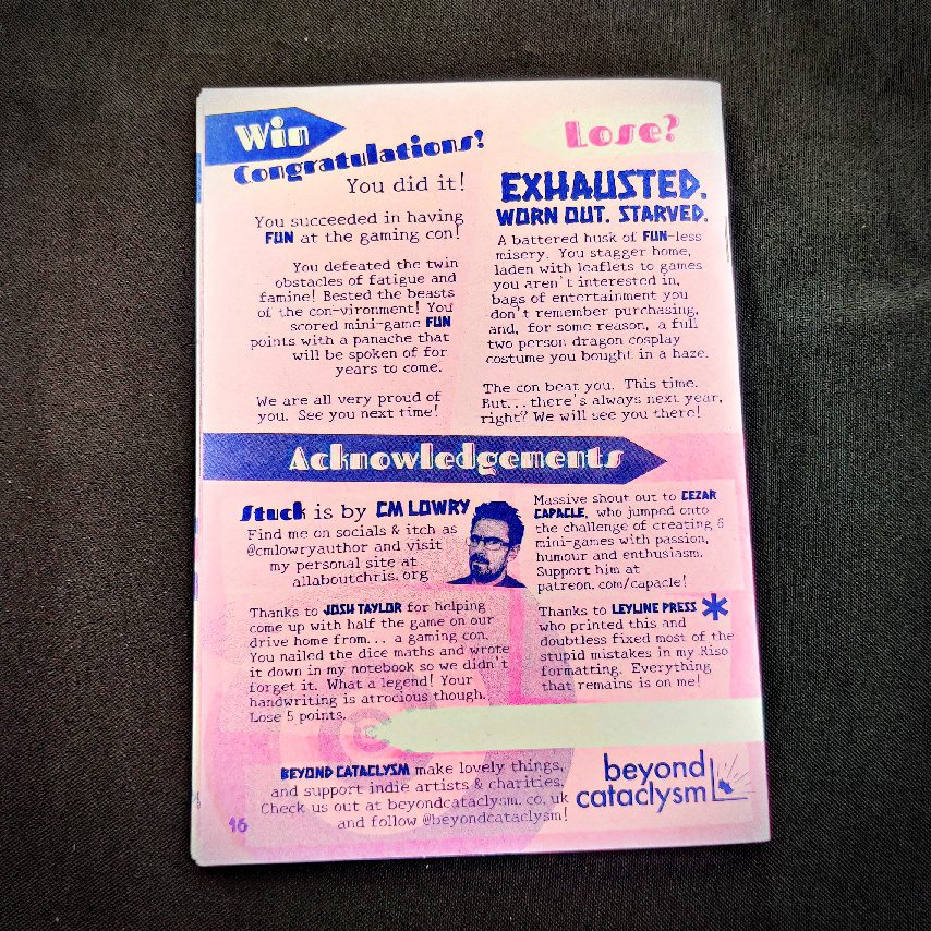 Stuck - Beyond Cataclysm