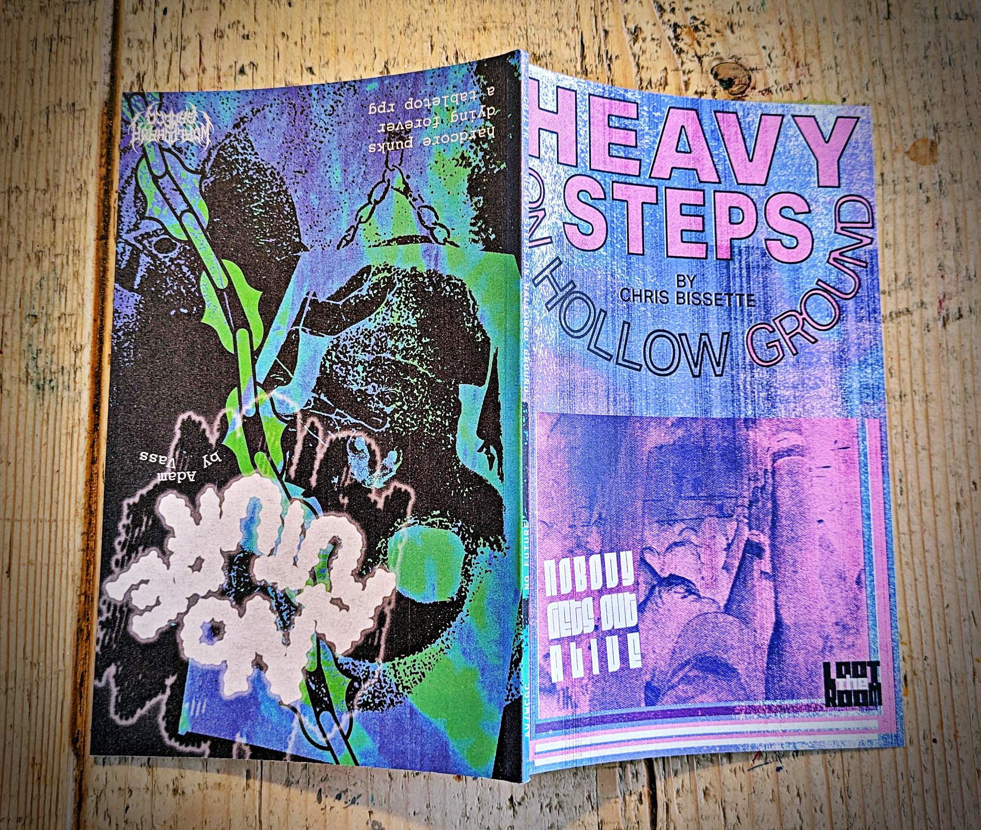 No Future / Heavy Steps Split Zine - Beyond Cataclysm