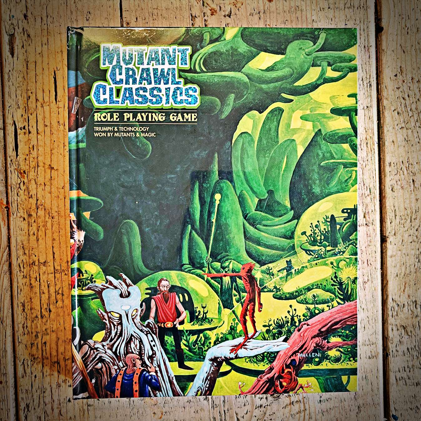Mutant Crawl Classics (MCC RPG) – Glitter Cover Edition - Beyond Cataclysm